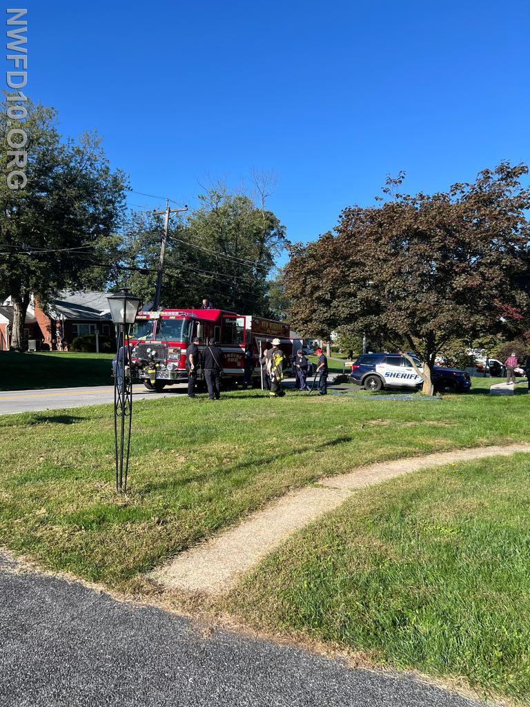 Kitchen Fire in Westminster - New Windsor Fire Department